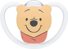 Dudlík NUK Perfect Match Air Disney Medvídek Pú 6-18 měsíců white velikost 6-18 m