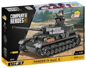 Cobi 3045 Company of Heroes Panzer IV Ausf G, 1:35, 610 kostek