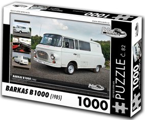 Retro-auta puzzle č. 82 barkas b 1000 (1985) 1000 dílků
