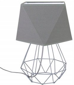 Stolní lampa Diamond 1, 1x textilní stínítko (výběr ze 12 barev), (výběr ze 3 barev konstrukce)