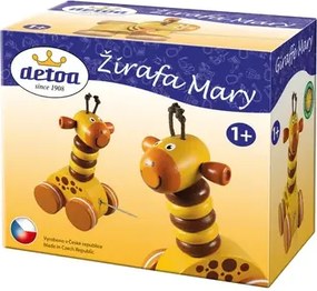 Detoa Žirafa Mary tahací hračka / od 1 roku
