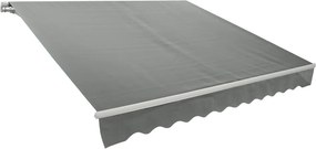 ROJA Náhradní látka k markýze 3,95x2,5m ŠEDÁ (P4512)