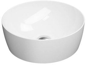 GSI NUBES keramické umyvadlo na desku průměr 40cm, bílá ExtraGlaze - 903911