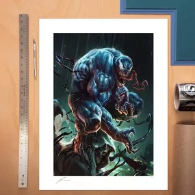 Art Print Sideshow Marvel - Venom  46 x 61 cm (bez rámu)