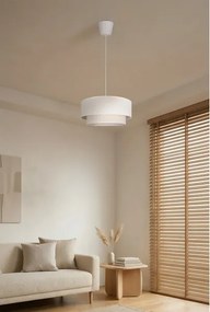 Brilagi - LED Lustr na lanku BOHO ECO 1xE27/10W/230V pr. 40 cm krémová