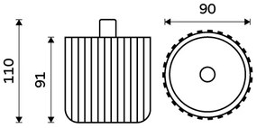 Nimco Dóza na kosmetické tampóny AKAYA - AK 51