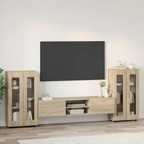 Sestava TV skříněk FLORIN 3 ks Sonoma dub Kompozitní dřevo 3397936