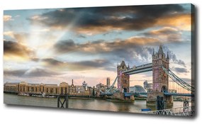 Wallmuralia Foto obraz na plátně Tower bridge Londýn 100x50