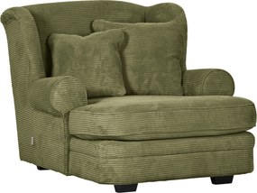 XXXLutz XXL KŘESLO, textil, olivově zelená Ambia Home - Křesla klasická - 001877089605