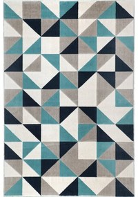 Kusový koberec Novara 18214 351 modrý Varianta: 120x170 cm