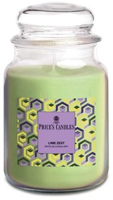 Price’s Price's MAXI vonná svíčka ve skle Lime Zest - hoření 130h