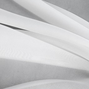 ZÁCLONA NA KROUŽCÍCH VENUS 300X145 CM BÍLÁ