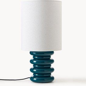 Stolní lampa's dřevěnou podstavou Nicolas