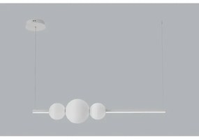 Azzardo AZ4426 - LED Stmívatelný lustr na lanku SANDRA LED/48W/230V bílá