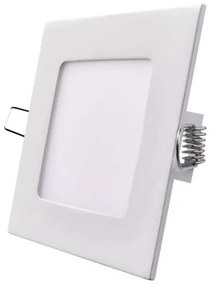 Emos lighting LED zápustný panel d. 120 mm, 6W, čtvercový Teplota světla: 4000 K, Barva materiálu: Bílá