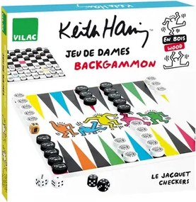 Vilac Dáma a vrhcáby Keith Haring / od 6 let
