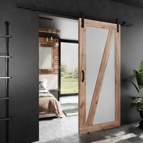 Posuvné dveře LOFT ADIO 3 craft + bílý 80
