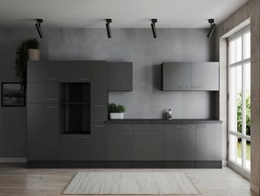 XXXLutz KUCHYŇSKÝ BLOK BEZ SPOTŘEBIČŮ 370 cm Respekta - Online Only kuchyňské linky - 001899046604