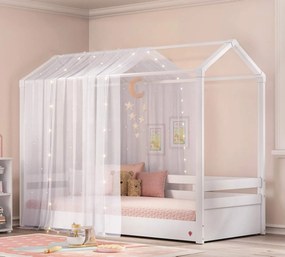 Čilek Dětská postel domeček  90x200 cm Montes White