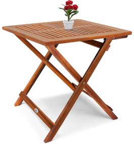 Casaria Zahradní stolek z akáciového dřeva 70x70x73cm