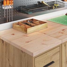 Garážové skříně 2 ks dub artisan kompozitní dřevo 3328322