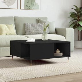 vidaXL Konferenční stolek 80 x 80 x 36,5 cm kompozitní dřevo [830773] Barva: kouřový dub