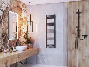 Gamma Erga Simple, topné těleso 1400x400 mm, 469 W, černá, ERG-LAV-SIMP-14040-BK