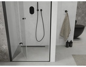 Mexen LIMA sprchové skládací dveře ke sprchovému koutu 120 cm, černá-transparentní, 856-120-000-70-00