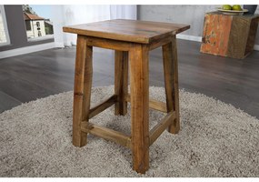 Massive home | Barevná stolička z masivu Avadi recyklované dřevo - VÝPRODEJ MH227510