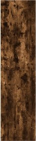 Šatní skříň kouřový dub 80 x 50 x 200 cm kompozitní dřevo 3307724
