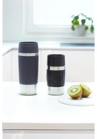 Tefal - Termohrnek 300 ml COMPACT MUG nerez/černá