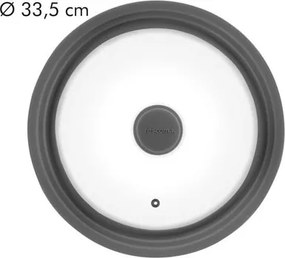 TESCOMA Poklice UNICOVER ø 28, 30, 32 cm, šedá