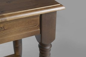 Sapho Cimbura 100 x 50 x 75 cm umyvadlový stolek masiv dřevo hnědá CIM151