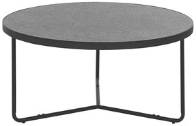 Konferenční stolek šedá / černá MELODY velký Beliani