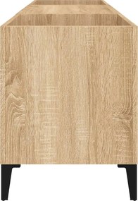 vidaXL Skříňka na LP desky 121x38x48 cm kompozitní dřevo [831936] Barva: Bílá