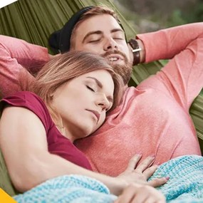 Ultralehká houpací síť 2v1 AntiMosquito s příslušenstvím