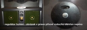 Litinová krbová kamna LINCAR MONELLINA 176 N + dárek zdarma !!! Vysavač na popel Lavor Ashley 410 novinka 2019 !!! Barva: Červená
