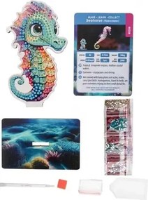 CRYSTAL ART Diamantové malování Oceán: Mořský koník
