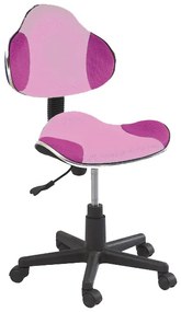 Signal Kancelářská židle Q-G2 růžová