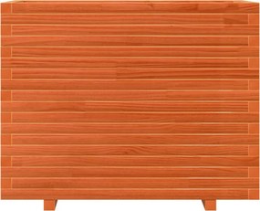 Zahradní truhlík voskově hnědý 90x60x72,5 cm masivní borovice 3282606