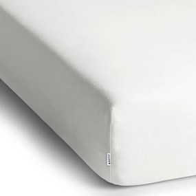 Bílé napínací prostěradlo jersey 200x200 cm Amber – Restilo