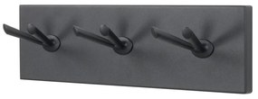 Černý kovový nástěnný věšák Pull – Spinder Design