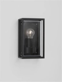 NV 9492760 Venkovní nástěnné svítidlo REGINA antracitový hliník čirý a matný akryl E27 1x12W 220-240V bez žárovky IP65 - NOVA LUCE