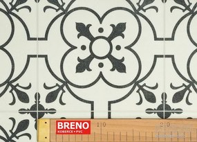 Breno PVC SMARTEX Coventry 109M - ornamentální dlaždice, šíře 100 cm