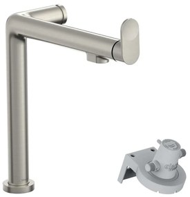 Hansgrohe Aqittura M91 - Dřezová baterie s filtrační hlavicí, vzhled nerezu 76804800