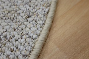 Vopi koberce Kusový koberec Wellington béžový kruh - 67x67 (průměr) kruh cm