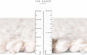 Slonovinový ručně tkaný běhoun z materiálu bouclé 80x200 cm Notting Hill Portobello – Ted Baker