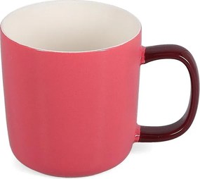 Růžový hrnek z kostního porcelánu 370 ml Mae – ONA