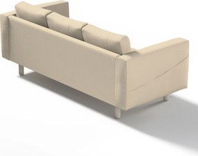 Potah na pohovku IKEA Norsborg 3-místná barva béžová látka pletený vzor