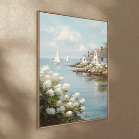 Tištěný obraz s rámem 60x80 cm Quiet Bay – Styler